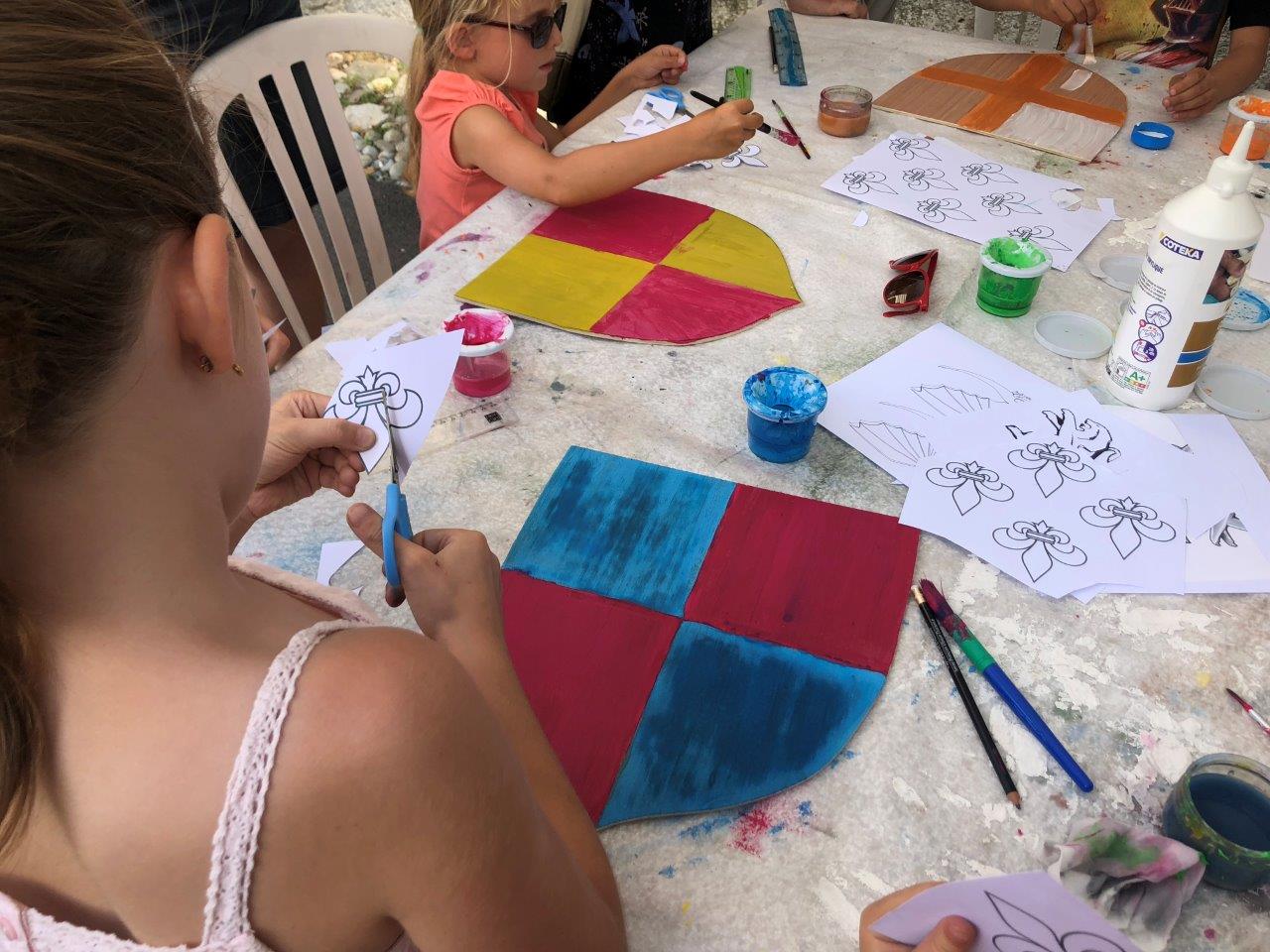 Atelier fabrique ton bouclier - Crots